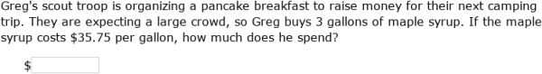 IXL | Multiply and divide decimals: word problems | 6th grade math