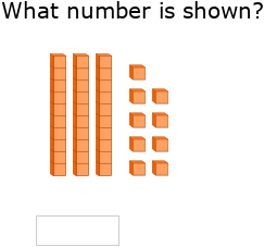 IXL | Place value models up to 120 | 1st grade math