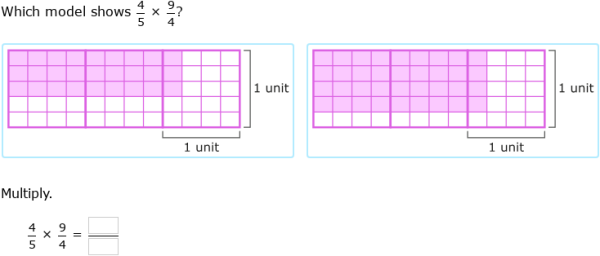 IXL | Multiply fractions greater than one using models | 5th grade math