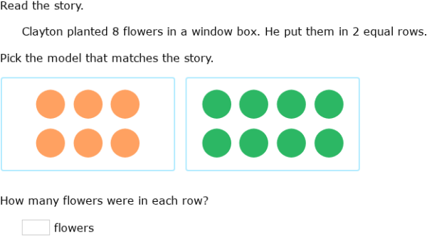 IXL | Use equal groups and arrays to solve division word problems | 3rd ...