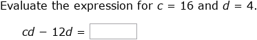 IXL | Evaluate variable expressions | 7th grade math