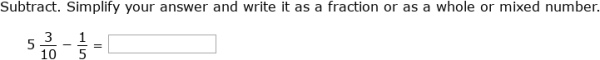 IXL | Add and subtract mixed numbers with unlike denominators | 5th ...