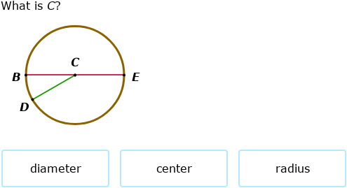 IXL - Parts of a circle: radii, diameters, and chords (Geometry practice)