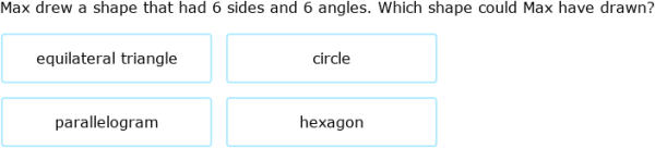 IXL | Which shape is being described? | 4th grade math