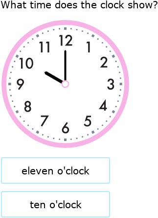 IXL | Match analog clocks and times: to the hour | 1st grade math