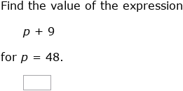 IXL | Evaluate variable expressions | 4th grade math