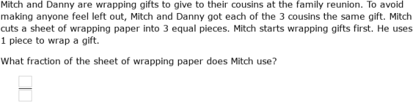 IXL | Fractions of a whole: word problems | 2nd grade math