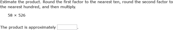 IXL | Estimate products and quotients of whole numbers | 5th grade math