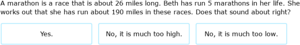 IXL | Estimate products word problems: identify reasonable answers ...