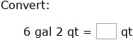 IXL | Convert mixed customary units | 6th grade math