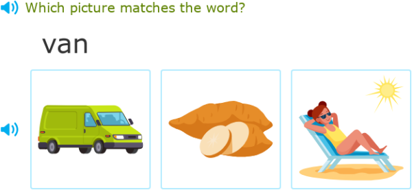 IXL | Read words with am and an | Kindergarten language arts