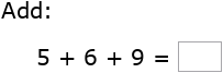 IXL | Add three numbers | Kindergarten math