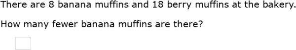 IXL | Comparison word problems up to 20: how many fewer? | 1st grade math