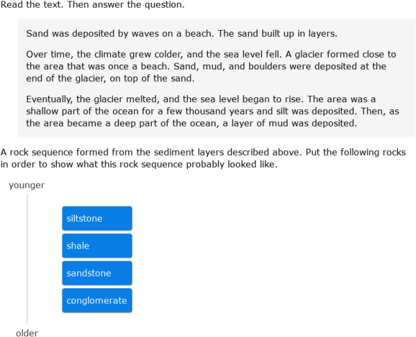 IXL | How do rock layers form? | 4th grade science