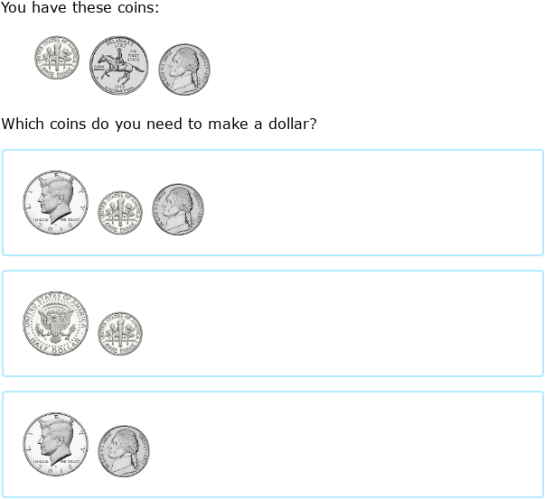 IXL | How much more to make a dollar? | 2nd grade math