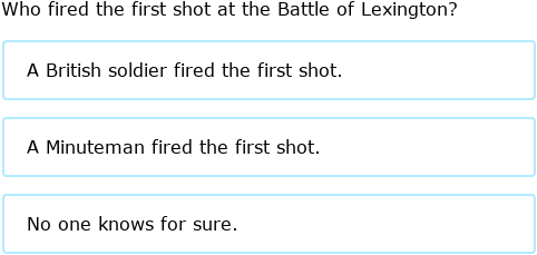 IXL | The American Revolution: the rebellion begins | 4th grade social ...