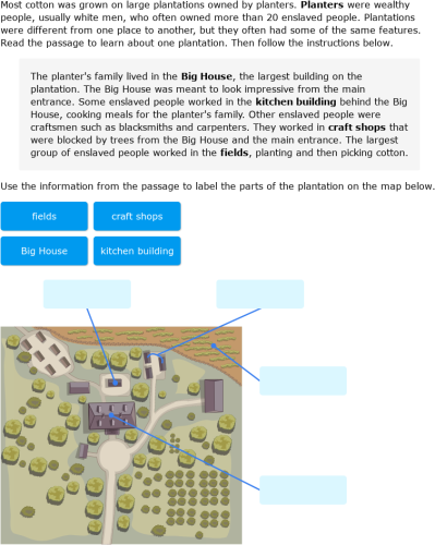IXL | Slavery in the South | 7th grade social studies