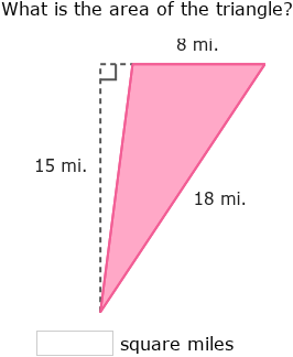 IXL | Area of triangles | 6th grade math