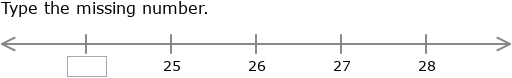 IXL | Number lines - up to 30 | 2nd grade math