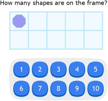 IXL | Count on ten frames - up to 7 | Kindergarten math