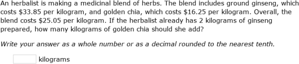 IXL - Weighted averages: word problems (Geometry practice)
