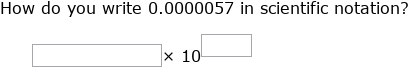 IXL | Convert between standard and scientific notation: small numbers ...