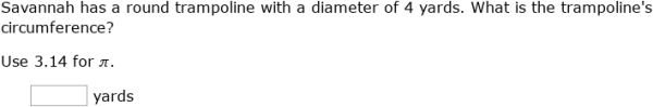 IXL - Circles: word problems (Geometry practice)