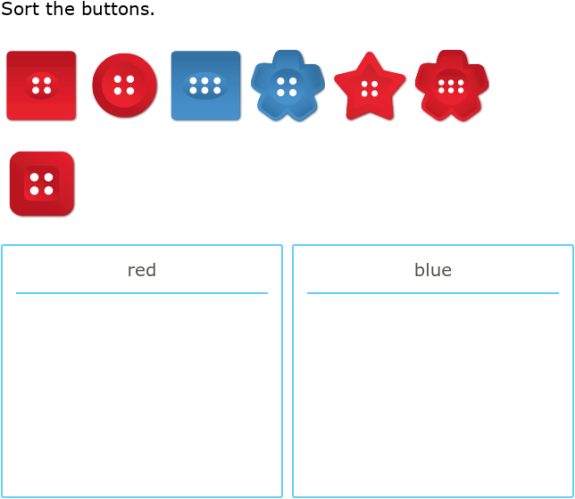 IXL | Classify and sort by color - 2 categories | Kindergarten math