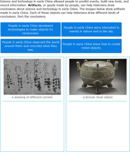 IXL | Science and technology in early China | 6th grade social studies