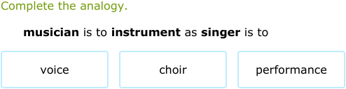 IXL | Analogies | 8th grade language arts