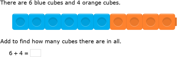 IXL | Add with cubes - make 10 | Kindergarten math