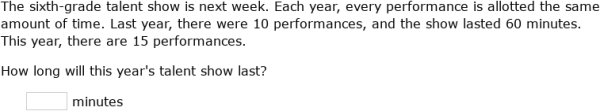 IXL | Solve proportions: word problems | 7th grade math