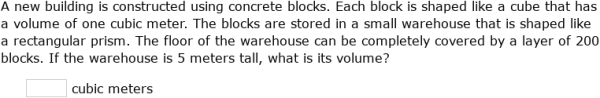 IXL | Relationship between volume and the area of the base: word ...