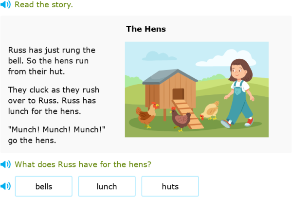 IXL | Read short u stories | 1st grade language arts