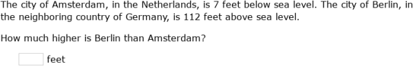 IXL | Add and subtract integers: word problems | 6th grade math