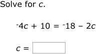 IXL | Solve equations with variables on both sides | 8th grade math