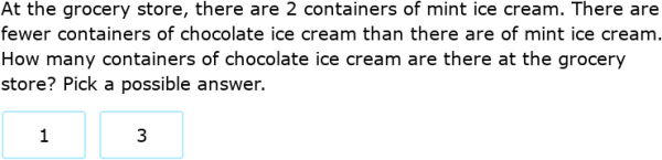 IXL | Comparison word problems - up to 100 | 1st grade math