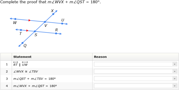 IXL | Proofs involving parallel lines | 7th grade math