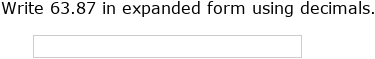 IXL | Convert decimals between standard and expanded form | 4th grade math