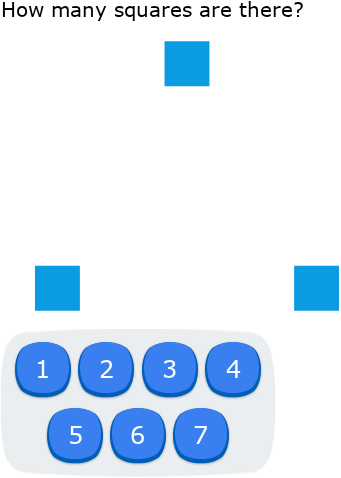 IXL | Count shapes in rings - up to 7 | Pre-K math