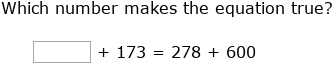 IXL | Balance addition equations - up to three digits | 2nd grade math