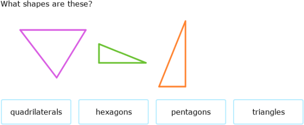 IXL | Name polygons: up to 6 sides | 2nd grade math