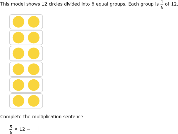 IXL | Multiply fractions by whole numbers using arrays | 4th grade math