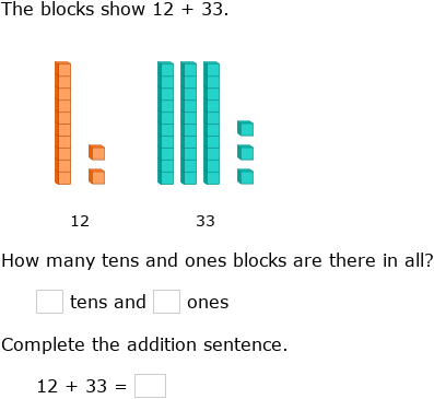 IXL | Use models to add two-digit numbers - without regrouping | 2nd ...