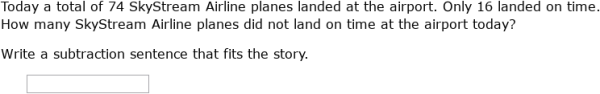 IXL | Write the subtraction sentence - up to two digits | 2nd grade math