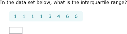 IXL | Calculate range and interquartile range | 6th grade math
