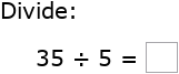 IXL | Divide by 5 | 1st grade math
