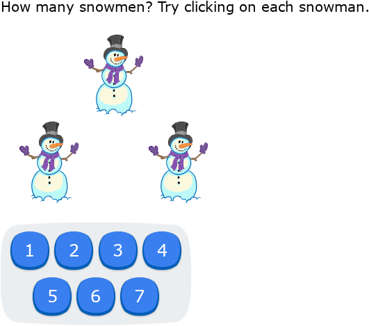 IXL | Learn to count - up to 7 | Pre-K math