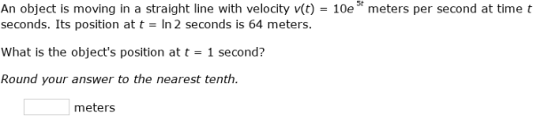 IXL - Relate position, velocity, speed, and acceleration using ...