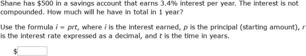 IXL | Percent word problems with money | 6th grade math